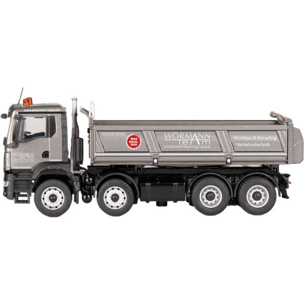 Woermann MAN TGS NN 8x4 Meillerマイラー Three-Way Tipper3転ダンプ トラック 模型 /Conrad 1/50