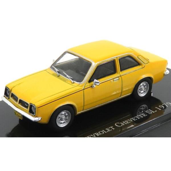 CHEVROLETシボレー シベット SL 1979 イエロー CHEVROLET-COLLECTION-IXO-SALVAT-BRASIL / EDICOLA 1/43 ミニカー