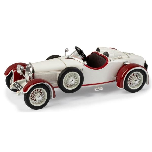 【予約】AUSTRO-DAIMLER ADR8 トルペード ロードスター ミュージアムバージョン 1929 ホワイト/ブラウン / ESVAL 1/43 ミニカー