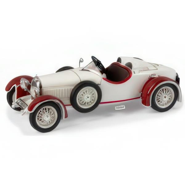 【予約】2025年発売予定AUSTRO-DAIMLER - ADR8 TORPEDO ROADSTER PRE-RESTORATION VERSION 1929 - WHITE BROWN/ESVAL 1/43ミニカー