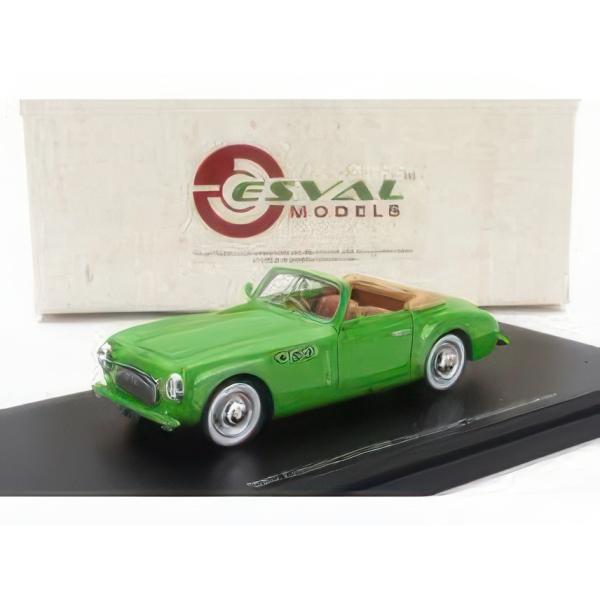 【予約】12月以降発売予定CISITALIA 202 SC スタビリメンティファリーナ カブリオレ オープン 1947 グリーン/ ESVAL MODEL 1/43 ミニカー