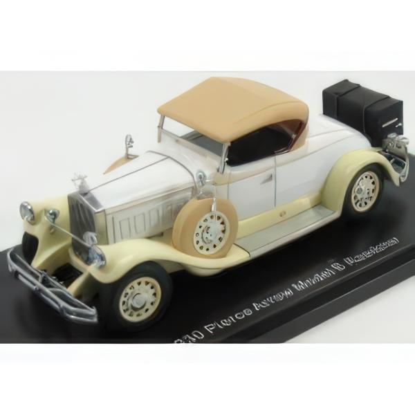PIERCE ARROW - MODEL B ROADSTER CLOSED 1930 - BEIGE WHITE/ESVAL 1/43ミニカー 500台限定