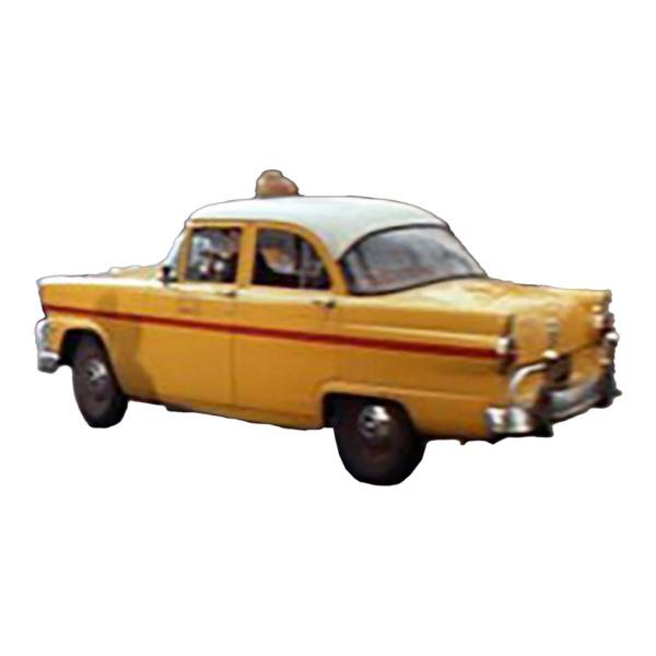 【予約】2026年発売予定 Fordフォード USA メインライン ベルリン ニューヨークタクシー 1955 イエロー/ホワイト 限定生産 / ESVAL 1/43 ミニカー
