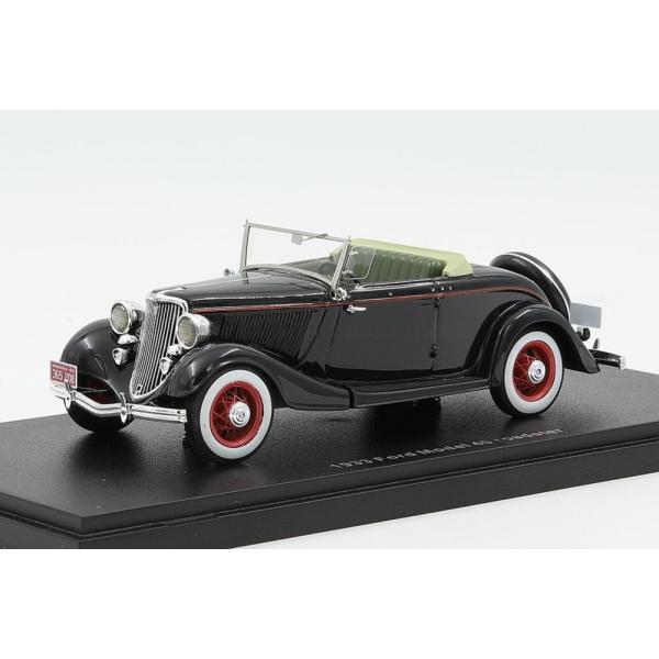 Ford V8 Model 40 ロードスター 1933y トップダウン /ブラック// ESVAL 1/43 ミニカー