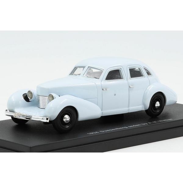 Duesenberg セダン by A.H. Walker 1934y オープンライト /グレー// ESVAL 1/43 ミニカー