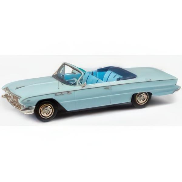 【予約】2025年発売予定BUICK - LESABRE CUSTOM CABRIOLET OPEN 1961 - LIGHT BLUE/ESVAL 1/43ミニカー