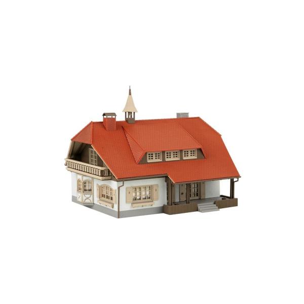 HOゲージ 鉄道模型 Faller ファラー Farmhouse with stables and garage