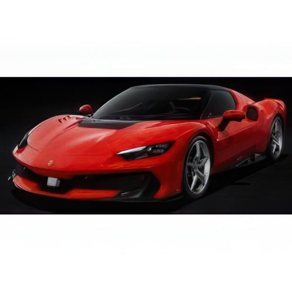 【予約】12月以降発売予定FERRARI 296 スペチアーレ 2025 ロッソコルサ レッド ブラック/ MR-MODELS 1/18 ミニカー