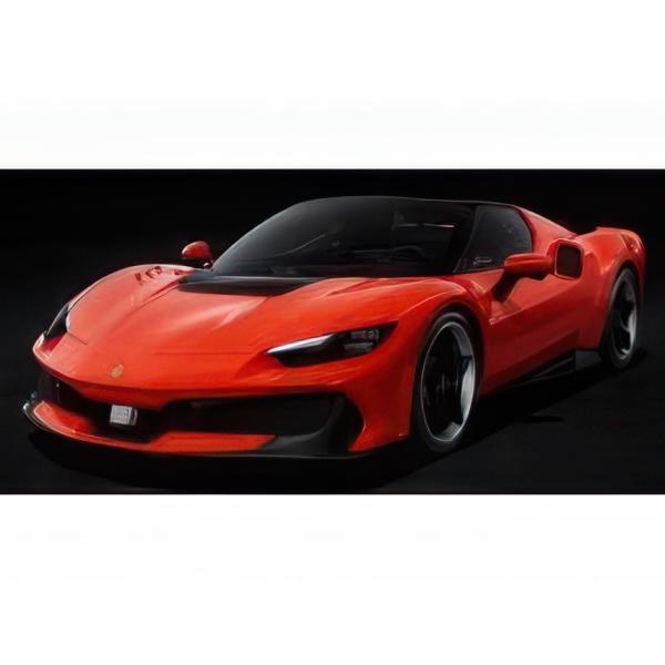 【予約】12月以降発売予定FERRARI 296 スペチアーレ A スパイダー オープン 2025 ロッソディーノ レッド ブラック/ MR-MODELS 1/18 ミニカー