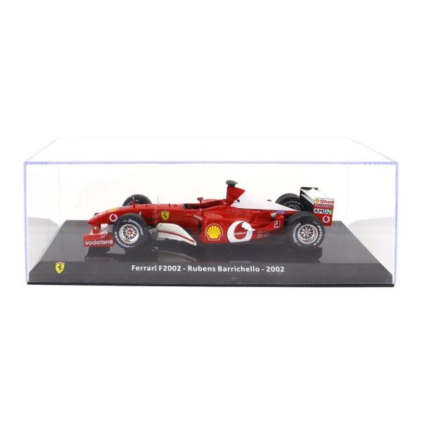 Ferrariフェラーリ F1 F2002 N 2 2002 RUBENS BARRICHELLO RED LE-GRANDI-FERRARI-F1 COLLECTION / EDICOLA 1/24 ミニカー