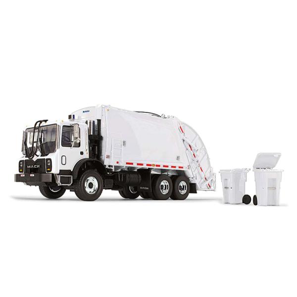Mack TerraPro McNeilus リアローダー トラッシュカート付き トラック / FIRST GEAR 1/34 建設機械模型 工事車両