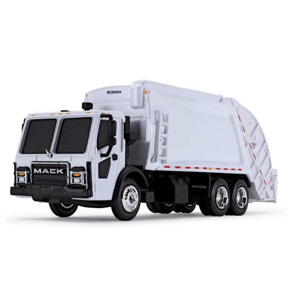 Mack LR ゴミ収集車  McNeilus Meridian リアローダー付、ホワイト  トラック / First Gear 1/87 建設機械模型 工事車両
