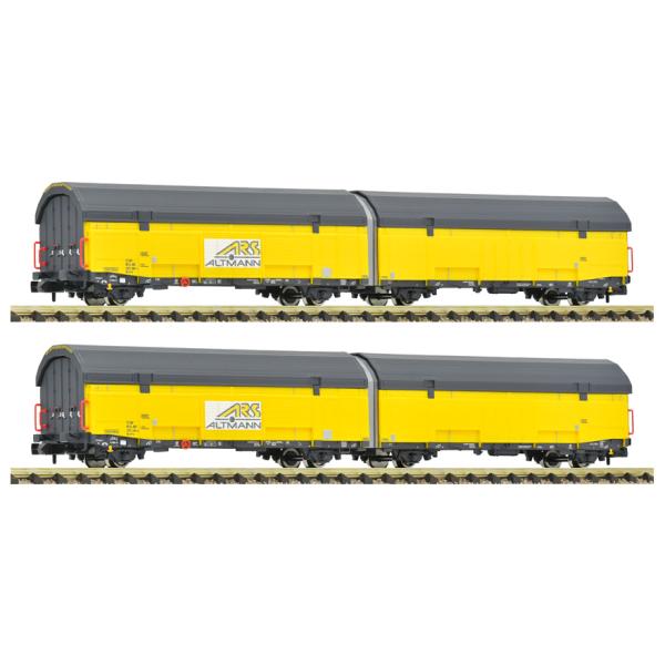 Nゲージ 鉄道模型 車両 Fleischmann フライシュマン ARS Altmann Hccrrs 2 piece set 1 era VI DC Car transport type Hccrrs