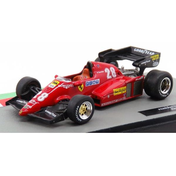 Ferrariフェラーリ F1 126 C3 1983 No.28 Rene Arnouxルネアルヌー Redレッド / EDICOLA 1/43 ミニカー
