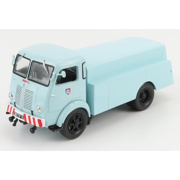 BERLIETベルリエ GLB タンクローリー ディエップ市 1951 ライトブルー HACHETTE-BERLIET-COLLECTION / EDICOLA 1/43 ミニカー