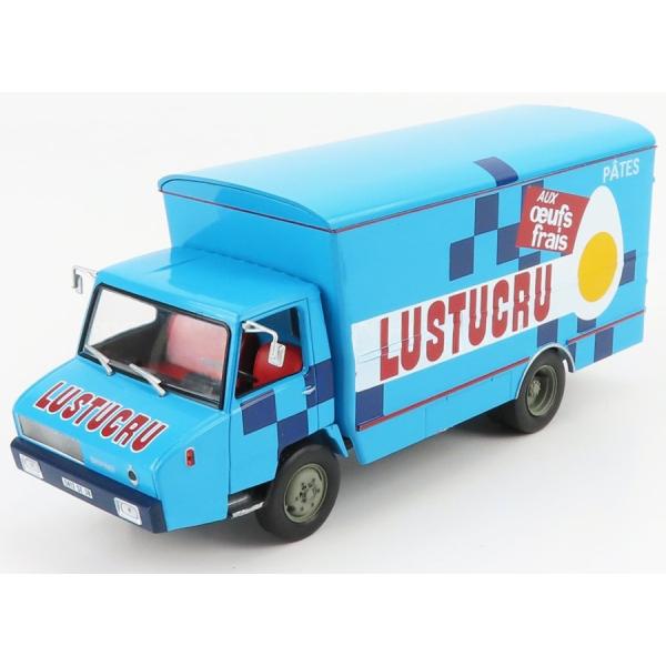 BERLIETベルリエ STRADAIR 20 トラック LUSTUCRU 1968 ブルー HACHETTE-BERLIET-COLLECTION / EDICOLA 1/43 ミニカー