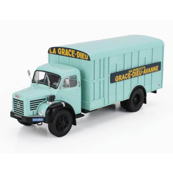 BERLIETベルリエ GLR 8M2 トラック 2軸 1960 ベリーライトグリーン HACHETTE-BERLIET-COLLECTION / EDICOLA 1/43 ミニカー