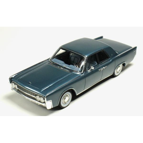 【予約】2026年発売予定Lincolnリンカーン Continentalコンチネンタル 1962 オックスフォードブルーグレー / GOLDVARG 1/43 ミニカー