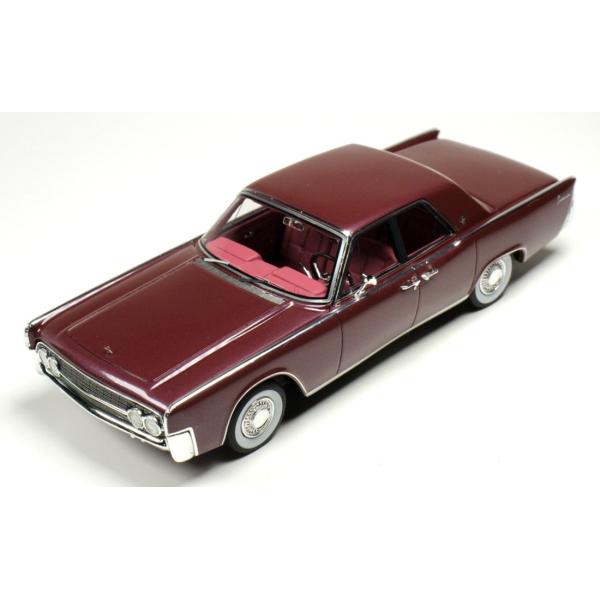 【予約】2026年発売予定Lincolnリンカーン Continentalコンチネンタル 1962 ロイヤルレッド / GOLDVARG 1/43 ミニカー