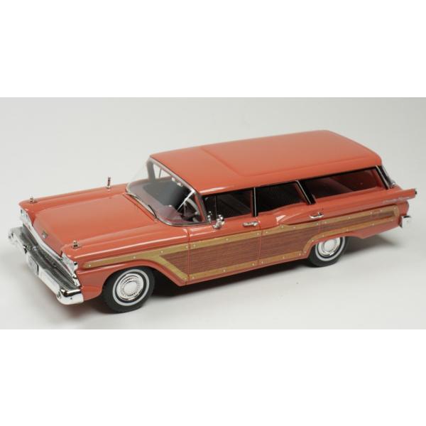 【予約】FORD カントリースクワイア ステーションワゴン 1959 コッパー/ウッド / GOLDVARG 1/43 ミニカー