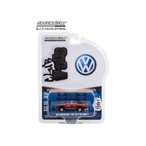 1974 VW シング #74 BAJA ワーゲン クラブVee-Dub 15 ミニカー / Greenlight 1/64 ミニカー