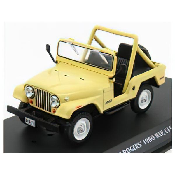 JEEP CJ-5 OPEN 1976 CHARLIE'S ANGELS (JULIE ROGER CAR) BEIGE/Greenlight 1/43ミニカー