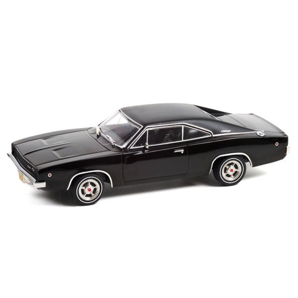 Dodgeダッジ チャージャー R/T 1968 ブラック マッスルカー 模型 ダイキャスト モデル / Greenlight 1/43 ミニカー 模型