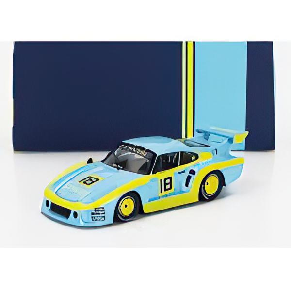 PORSCHE  935 930 K3 3.0L F6 TURBO TEAM JLP RACING N 18 3rd 6h SILVERSTONE 1980 JOHN PAUL  BRIAN REDMAN  LIGHT BLUE YELLO...