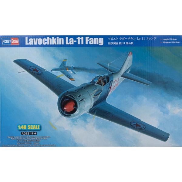 Lavochkin La-11 Fang モデルキット/ HobbyBoss 1/48 模型