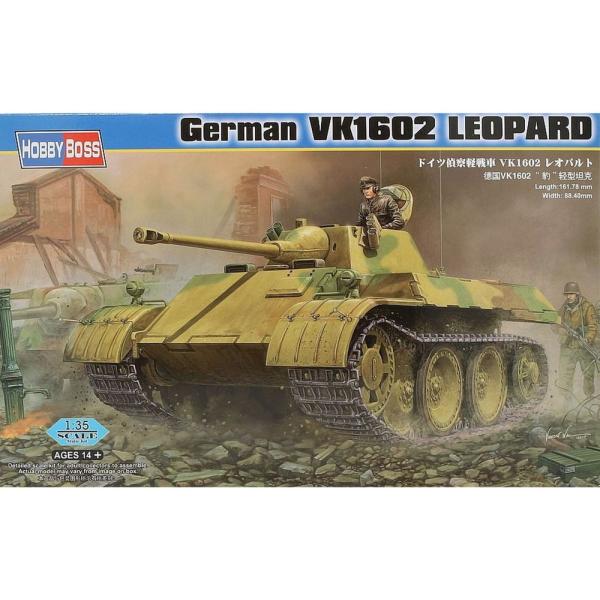 German VK1602 LEOPARD モデルキット/ HobbyBoss 1/35 模型