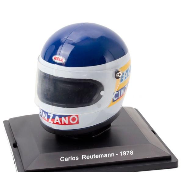 Helmetヘルメット F1 カルロスロイテマン 312 T3 チーム Ferrariフェラーリ 1978 ホワイト イエロー ブルー SPARK-EDITION-CASCHI-DEI-PILOTI-FERRARI-COLLECTION /...