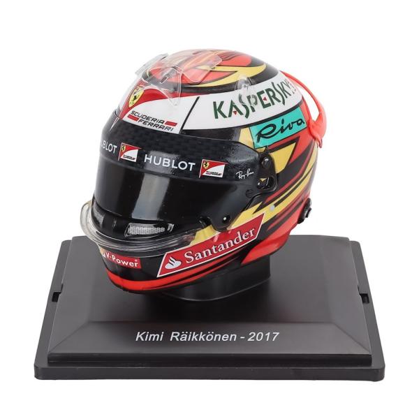 HELMETヘルメット F1 ヘルメット キミライコネン チームフェラーリ SF70H 2017 レッドホワイト SPARK-EDITION-CASCHI-DEI-PILOTI-FERRARI-COLLECTION / EDICOLA 1/...