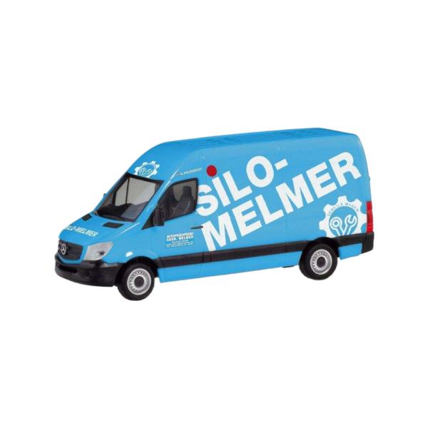 Herpa Silo Melmer Mercedes Benz Sprinter 13 ボックス HD 095419/ Herpa 1/87  模型