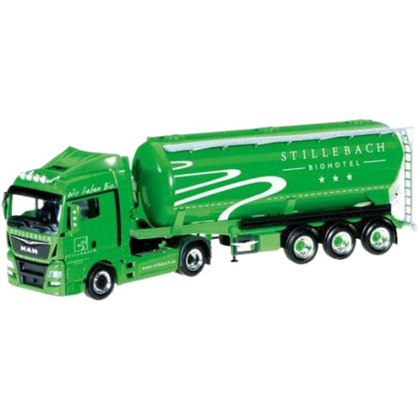 Silo Melmer Biohotel Stillebach MAN TGX トラック / Herpa 1/87 建設機械模型 工事車両