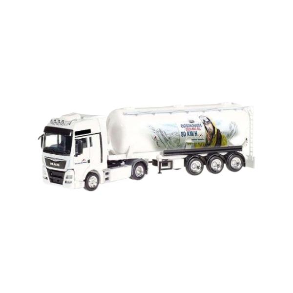 Herpa Silo Melmer / Montafon MAN TGX XXL サイロセミトレーラー 307130/ Herpa 1/87  模型