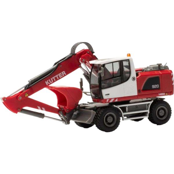 Kutter Liebherr A920 Litronic モービル ショベル / Herpa 1/87 建設機械模型 工事車両