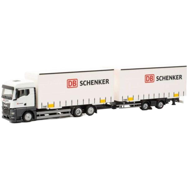 DB Schenker MAN TGX GM ボリュームスワップ トラック / Herpa 1/87 建設機械模型 工事車両