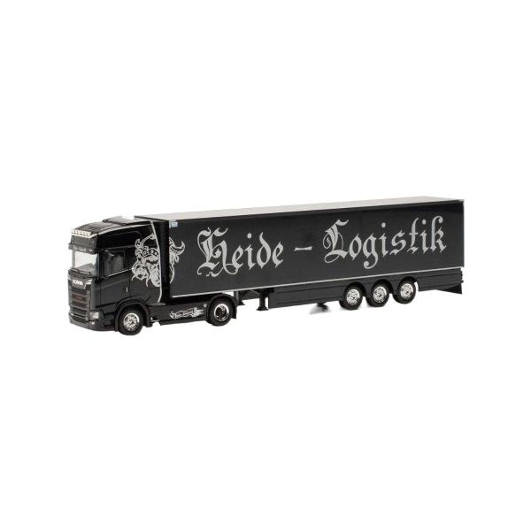 Herpa Heide Logistik Scania CS20HD 冷蔵セミトレーラー 316897/ Herpa 1/87  模型