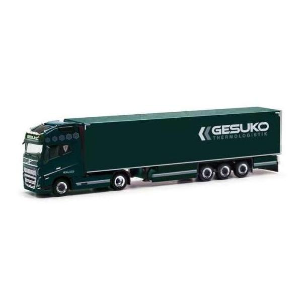 ボルボ FH 16 Gl. XL '20 K.Sz. Gesuko グリーン／ホワイト/ Herpa  1/87 ミニカー