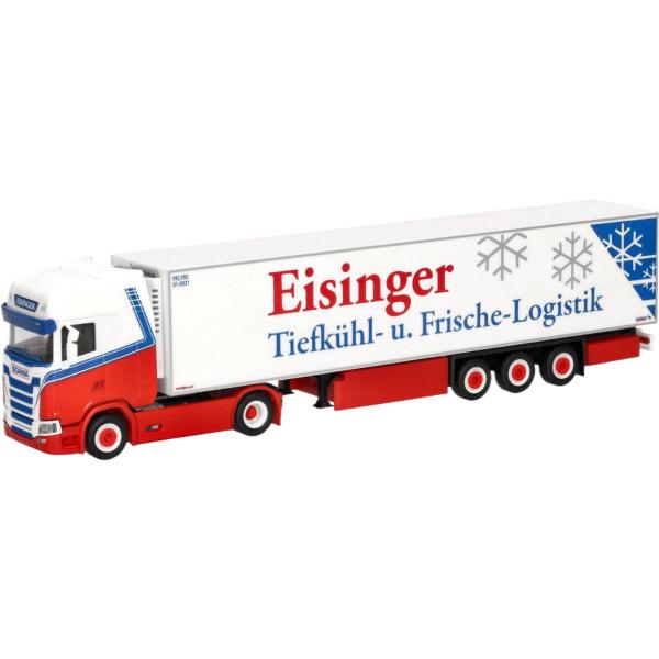 Eisinger Scaniaスカニア CS20HD reefer semitrailer冷蔵セミトレーラー トラック 模型 /Herpa 1/87