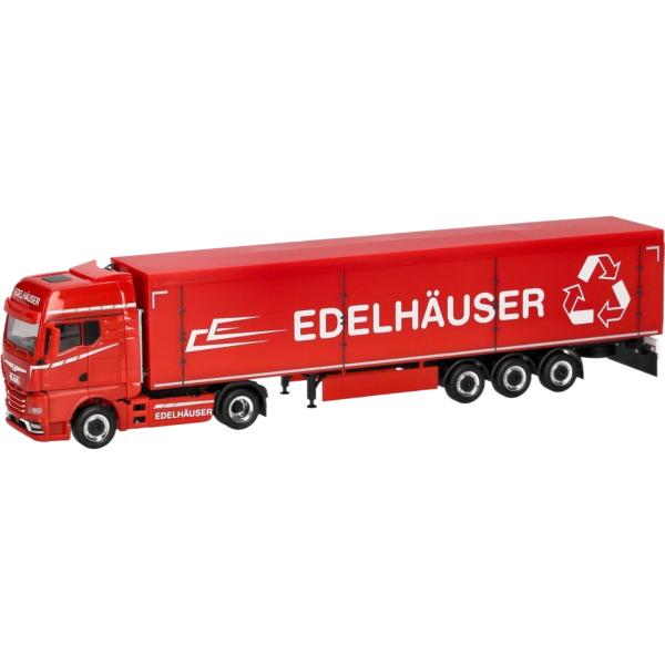 Edelhaeuser MAN TGX GX walking floor semitrailerウォーキングフロアセミトレーラー トラック 模型 /Herpa 1/87