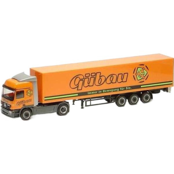 Gubau Spedition Mercedes Benz ActL トラクタ / Herpa 1/87 建設機械模型 工事車両