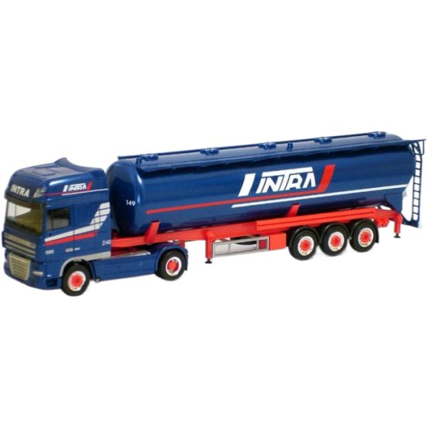 Intra Spedition DAF XF 105 SSC 60cbm silo semitrailerサイロセミトレーラー トラック 模型 /Herpa 1/87