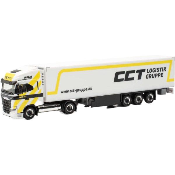 CCT Logistik Gruppe Iveco S Way LNG トラック模型 トレーラー / Herpa 1/87 建設機械模型 工事車両