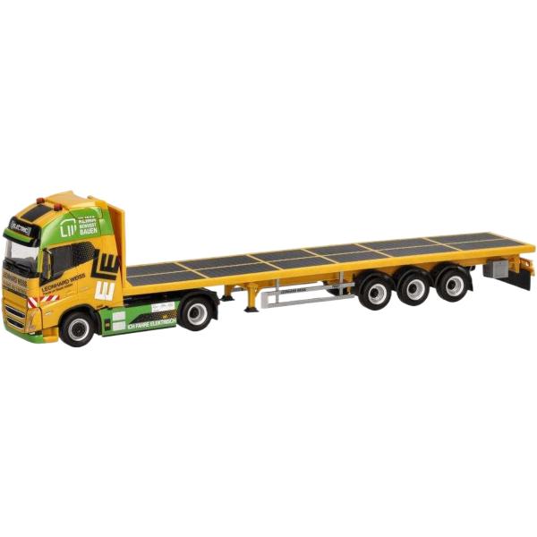 Leonhard Weiss Volvo FH GL XL Electric トラクタ / Herpa 1/87 建設機械模型 工事車両