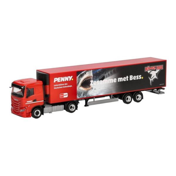 PENNY DEL / K?lner Haie Iveco S-Way reefer semitrailer 962070