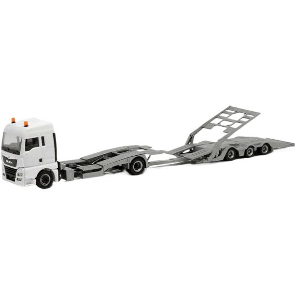 MAN TGX XXL Euro 6 トラック輸送車 積載車 / Herpa 1/87 建設機械模型 工事車両