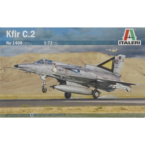 IAI Kfirクフィール C.2 IAF /Italeriイタレリ 1/72 組み立てプラモキット模型