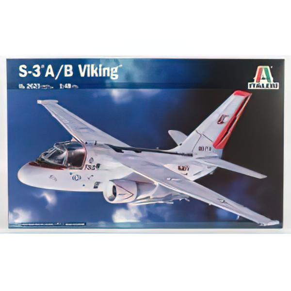 LOCKHEED MARTIN S-3 A/B VIKING MILITARY AIRPLANE 1972 //ITALERI 1/48模型モデルキット