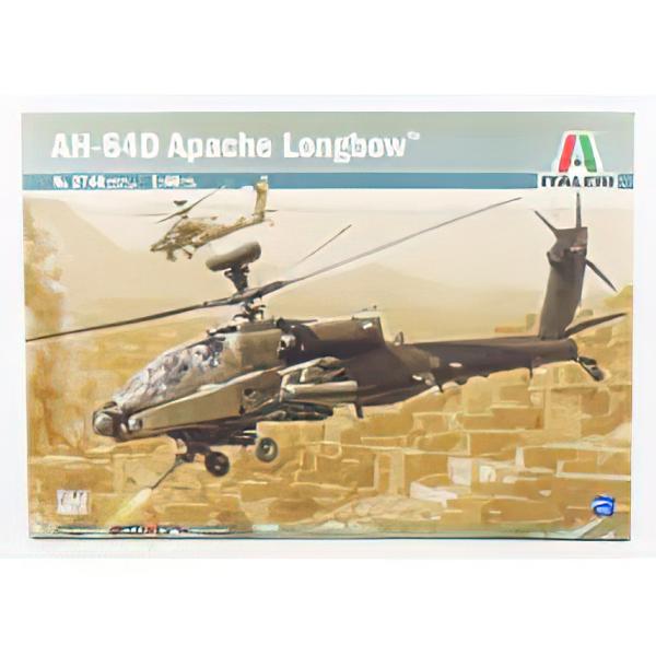 HUGHES AH-64D APACHE LONGBOW HELICOPTER MILITARY 1975 //ITALERI 1/48模型モデルキット